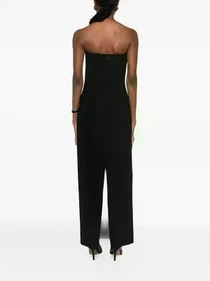 TOTEME Strapless Flap-pocket Dress - Black