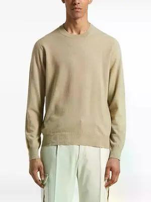 Peserico Round-neck Virgin Wool Sweater