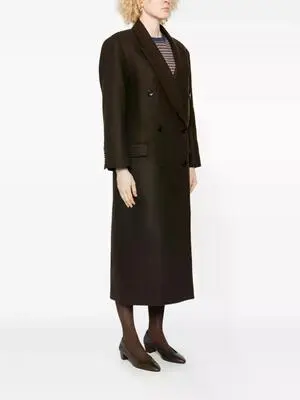 Sandro Buttoned Double-breasted Coat