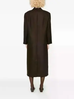 Sandro Buttoned Double-breasted Coat