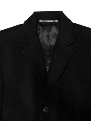 Karl Lagerfeld Wool Blend Single-breasted Coat