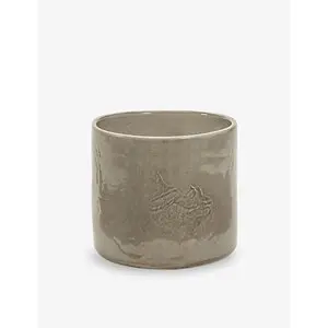 SERAX Vaso 02 Terracotta Plant Pot 22cm - Grey
