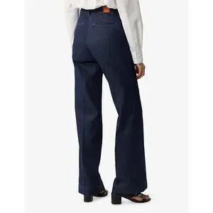 Soeur California Wide-leg Denim Jeans