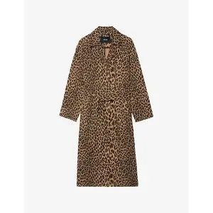 Zadig&Voltaire Leopard-print Cotton Coat