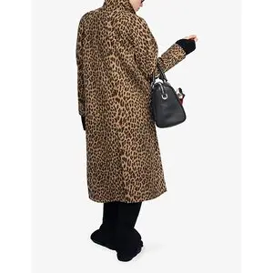 Zadig&Voltaire Leopard-print Cotton Coat