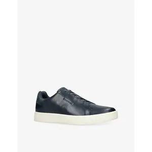 Cole Haan Grandprø Luxe Leather Slip-on Trainers - Blue/dark