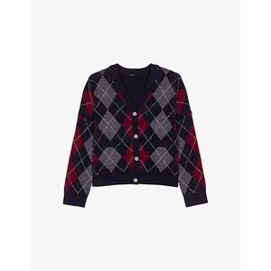Argyle Pattern Cardigans