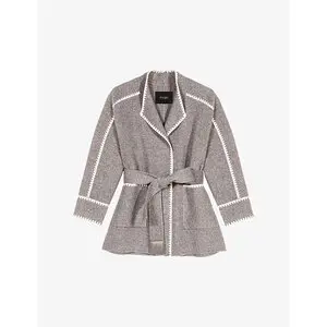 Maje Belted Outerwear For Women