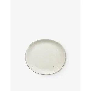 SERAX Out Of Lines Stoneware Breakfast Plate 18cm - White