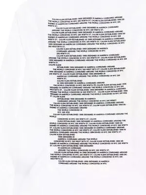 Calvin Klein Slogan-embroidered Shirt