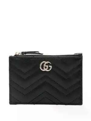 Gucci Chevrgon Gg Wallet - Black