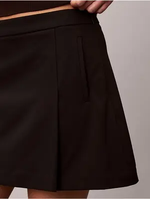 Calvin Klein Pleated Mini Skirt