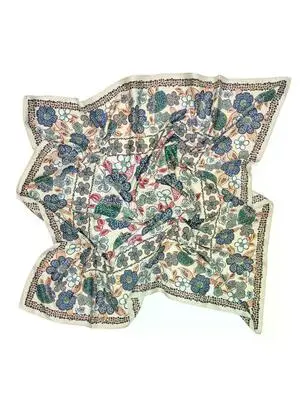 Bimba Y Lola Floral-pattern Scarf