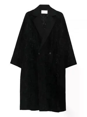 QUETSCHE Patterned Jacquard Coat