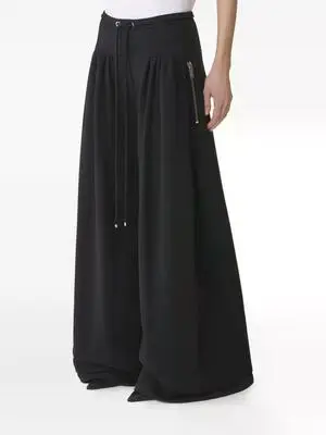 LANVIN Pleated Drawstring Trousers