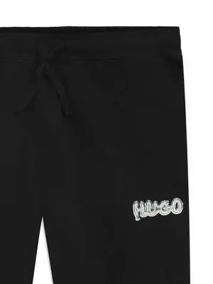 Hugo Logo-embroidered Sweatpants