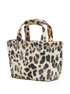 Bimba Y Lola Leopard-print Mini Tote Bag
