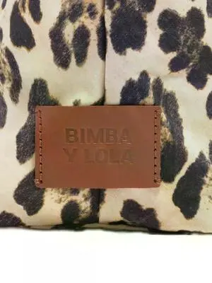 Bimba Y Lola Leopard-print Mini Tote Bag