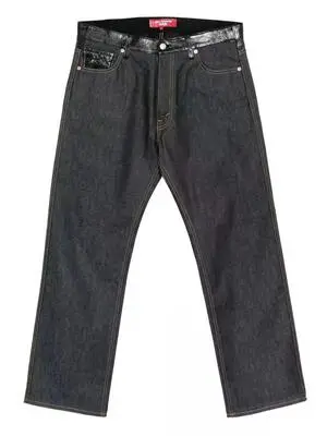 Junya Watanabe Leather-patch Jeans