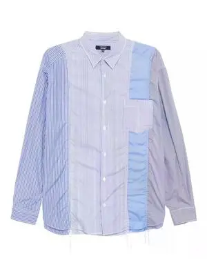 Comme Des Garçons Striped Shirt - White