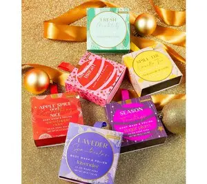 LWYA BY KIM GRAVEL Body Wash & Polish 6pc Holiday Set - One-color