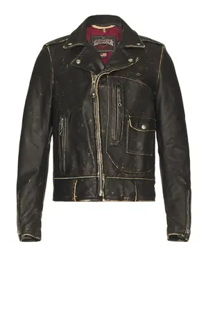 SCHOTT Vintage Bikeriders Jacket - Black
