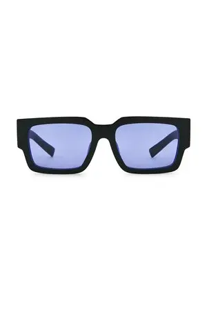 Prada Rectangular Sunglasses - Black & Purple