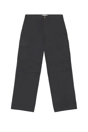 PALMES Ripstop Cargo Trousers - Charcoal