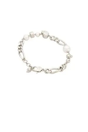 Alexander McQueen Pearl & Brass Bracelet