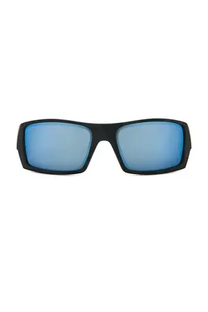 Oakley Gascan Sunglasses Black Matte Camo & Prizm Deep Water Blue