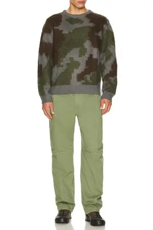 Gramicci Mohair Sweater - Jungle Digi Camo