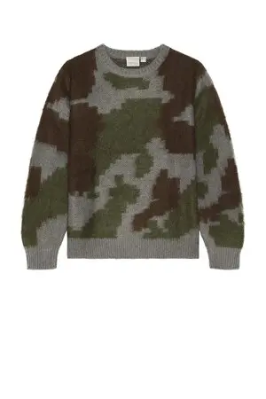 Gramicci Mohair Sweater - Jungle Digi Camo