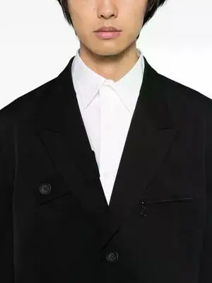 Yohji Yamamoto Wool Gabardine Blazer