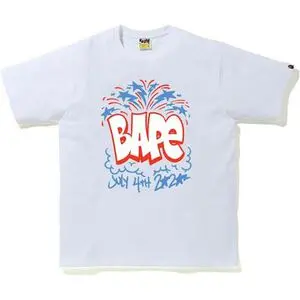 A BATHING APE 2020 Independence Day Tee Shirt - White