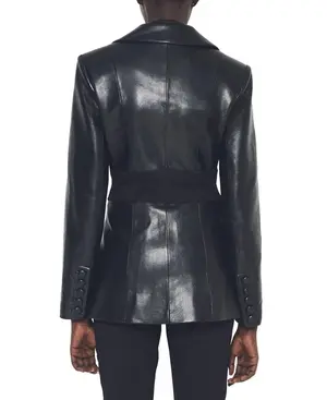 AS By DF Amour Recycled Leather Blazer