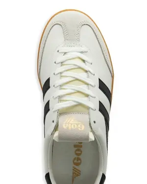 Gola Cyclone Leather Sneakers - White/black
