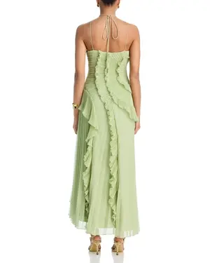 AMUR Lorelie Halter Gown - Stem