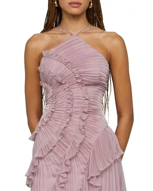 AMUR Lorelie Halter Gown