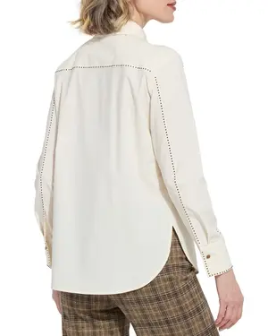 Lyssé Rackel Crystal Embellished Shirt