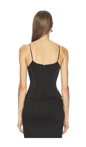 CAMILA COELHO Yasmina Top - Black