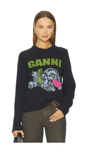 Ganni Graphic Sweaters For Women