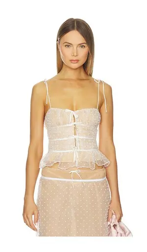 For Love & Lemons Devon Dot Bustier