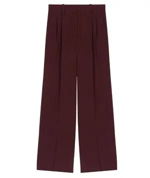 Maje Tailored High-waisted Suit Trousers