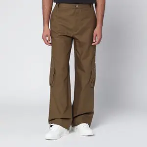 Off-White Cargo Trousers With Logo