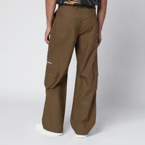 Off-White Cargo Trousers With Logo