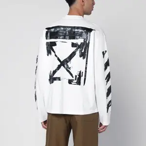Off-White Long-sleeved T-shirt With Logo