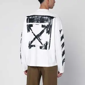 OFF-WHITE™ Long-sleeved T-shirt With Logo