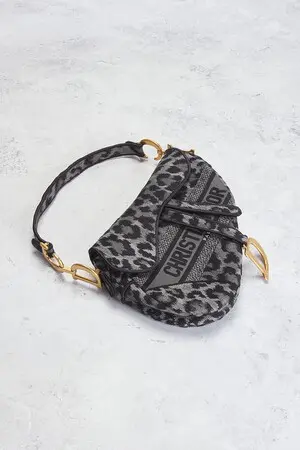 Dior Saddle Bag - Grey