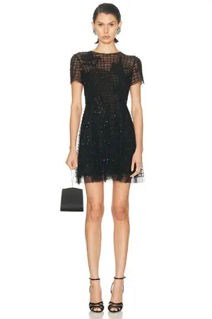Carolina Herrera Sequin Mini Dress