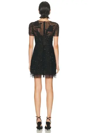 Carolina Herrera Sequin Mini Dress